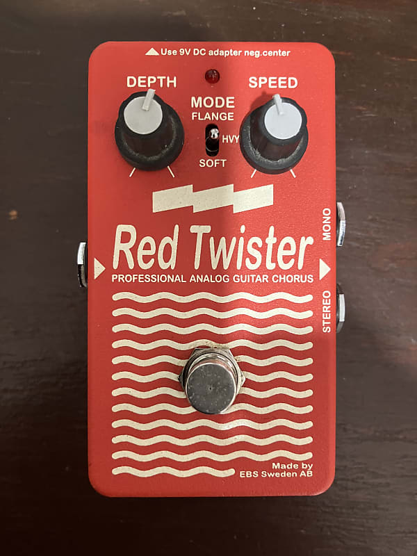 EBS Red Twister 2000s - Red | Reverb