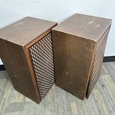 Sansui SP-200 3 Way 5 Speakers Floor Speaker Pair Made in | Reverb