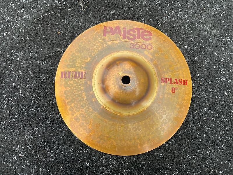 Paiste Rude 3000 8" Splash Type Cymbal | Reverb