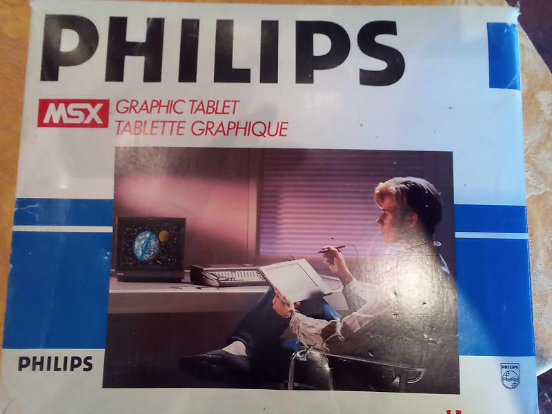 Phillips MSX Graphic tablet gray for Roland S-50 | Reverb