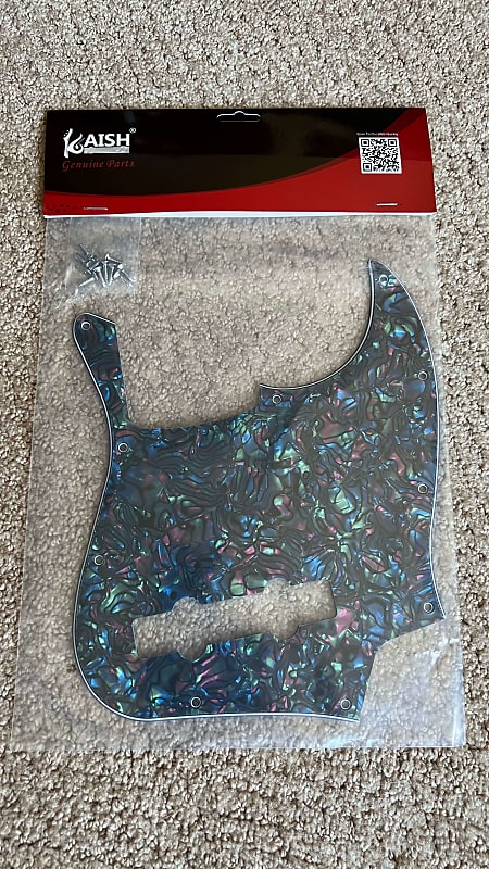 Kaish Fender Jazz Bass Pickguard - 5 string - Tortoise Shell | Reverb