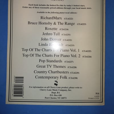 5 of the Best Country Chart Busters PVG - Cherry Lane Music | Reverb