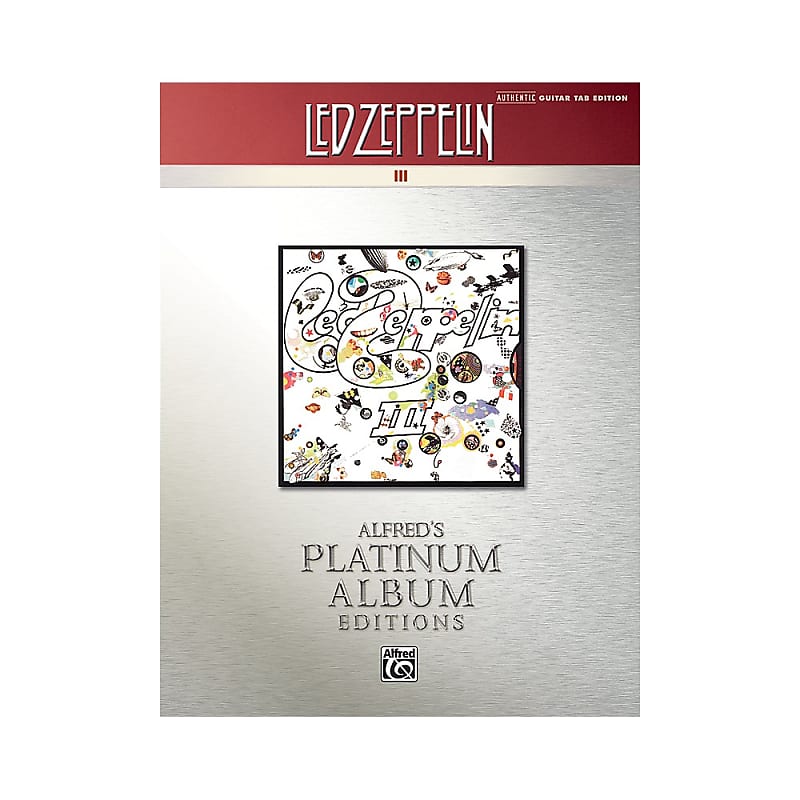 Alfred Led Zeppelin III Guitar Tab Platinum Edition Book | Reverb