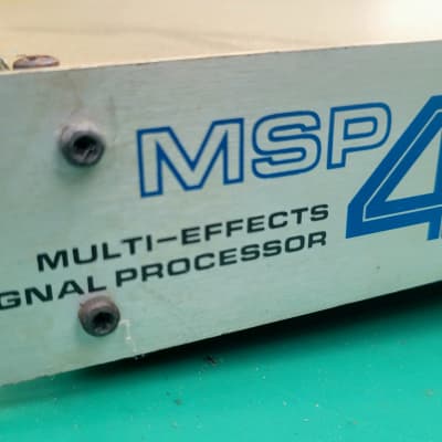 80's Digitech MSP-4 Rack Mount Guitar Multi-Effects | Reverb