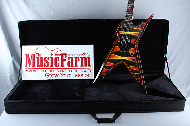 Dean Razorback Bumblebee Firefly w/Case | Reverb UK