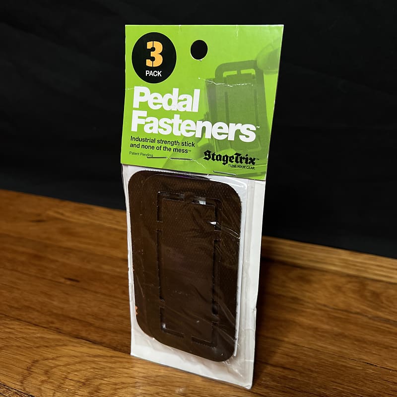 StageTrix SF1 Pedal Fastener (3-Pack) - Black | Reverb