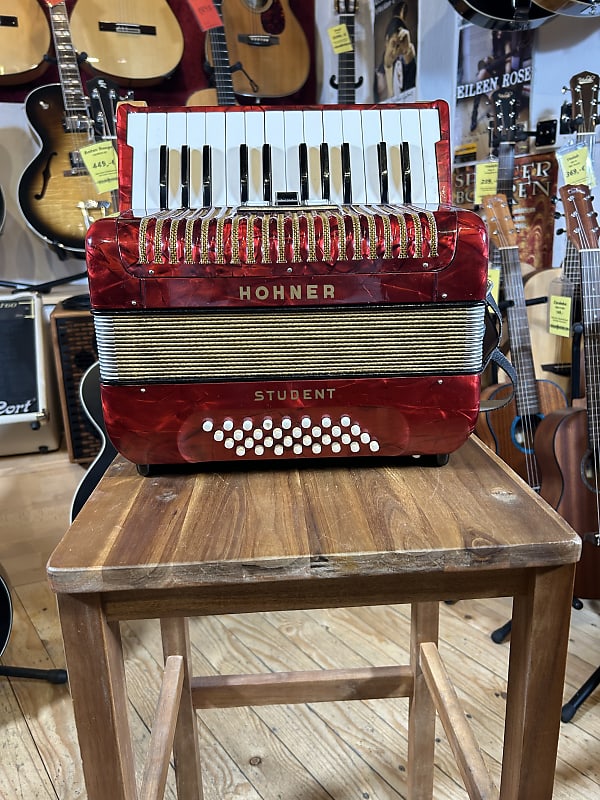 Hohner Student model 50s-60s - Red | Reverb
