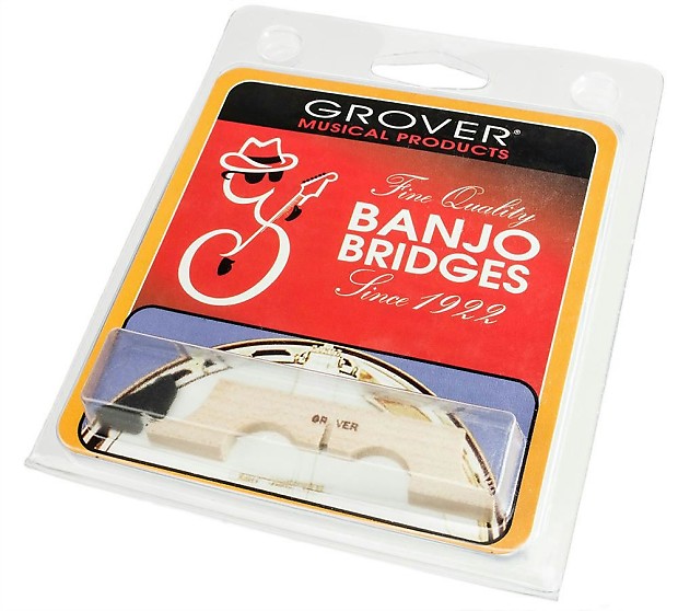 GROVER Non-Tip 5-String Banjo Bridge #4 5/8" | Reverb