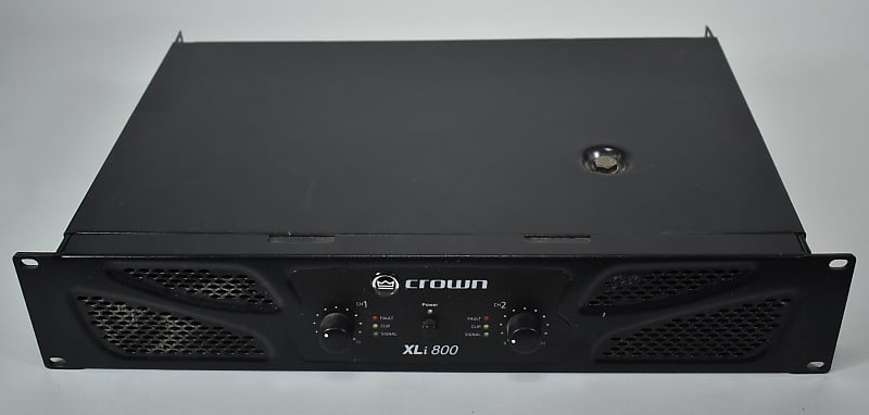 Crown Audio XLi 800 Two-Channel 300 Watt Power Amplifier | Reverb