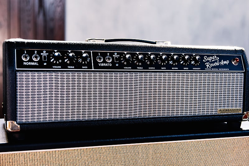 Alessandro Super Reverb Head handwired by George Alessandro | Reverb