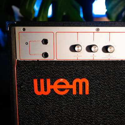 1972 WEM Clubman 5 watt valve combo amplifier + original dust | Reverb