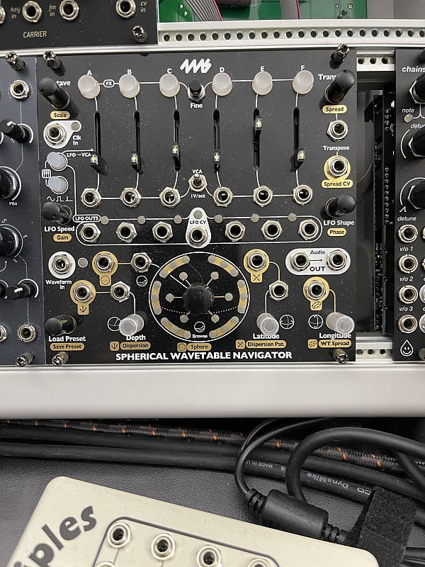 4MS Spherical wavetable navigator | Reverb