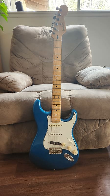 Fender Stratocaster/Partscaster - Blue | Reverb