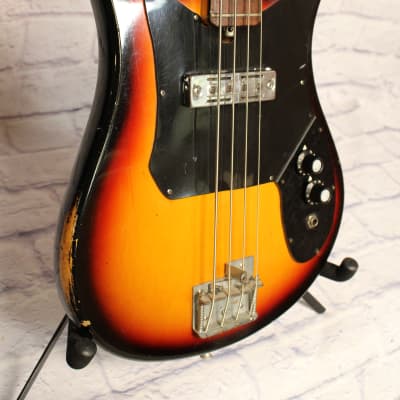 Vintage 1960's Teisco EB-130 - Tulip Bass | Reverb
