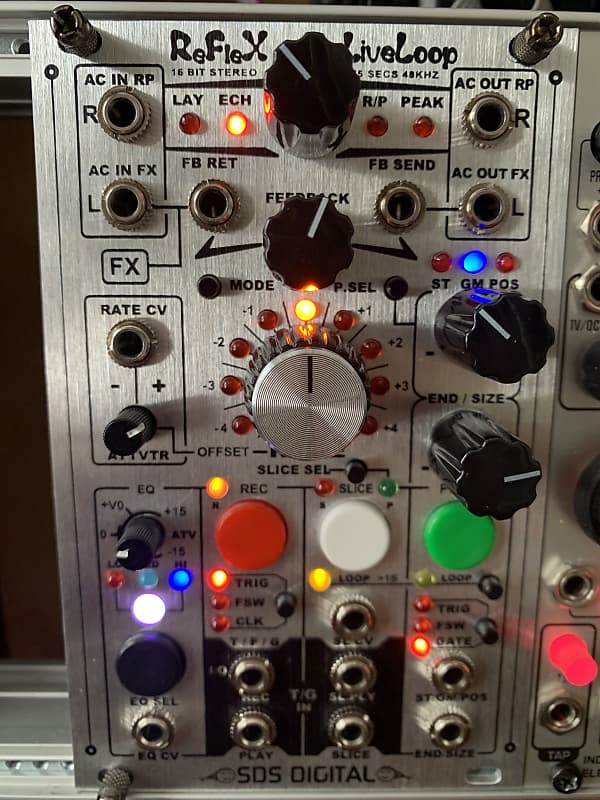 SDS Digital Reflex live loop Eurorack module | Reverb