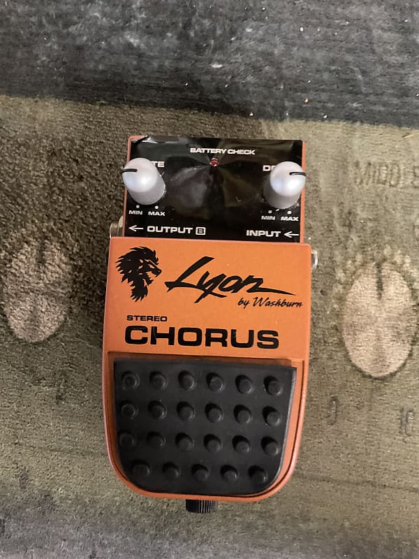 Washburn Lyon Stereo Chorus - Copper | Reverb