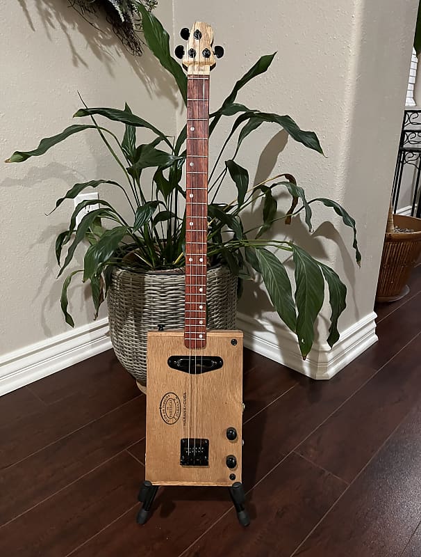 Cigar Box Guitar, 3-String Electric, Partagas Serie P | Reverb