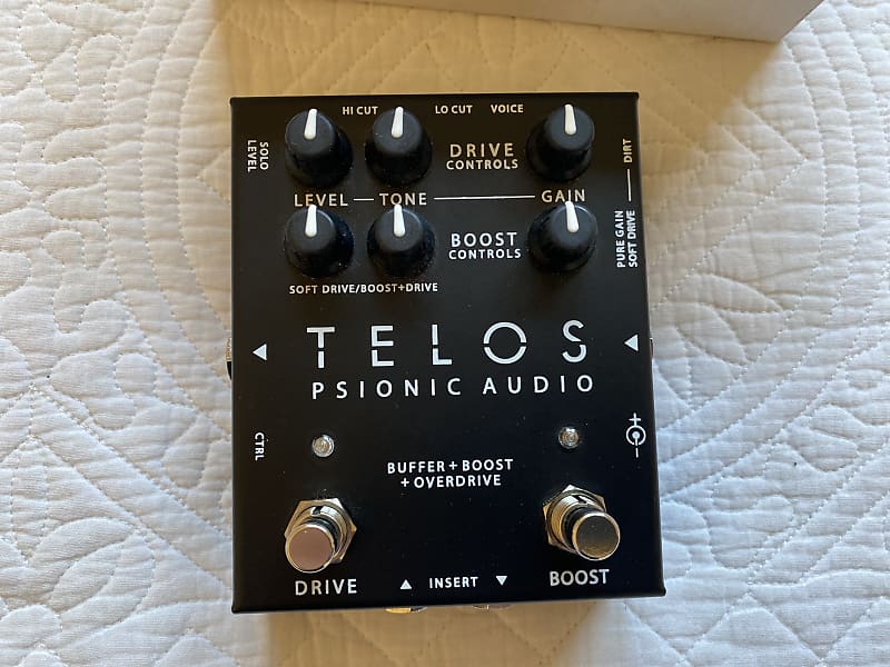 Psionic Audio Telos Overdrive Buffer Booster | Reverb