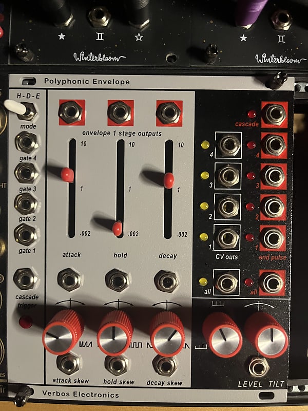 Verbos Polyphonic envelope | Reverb