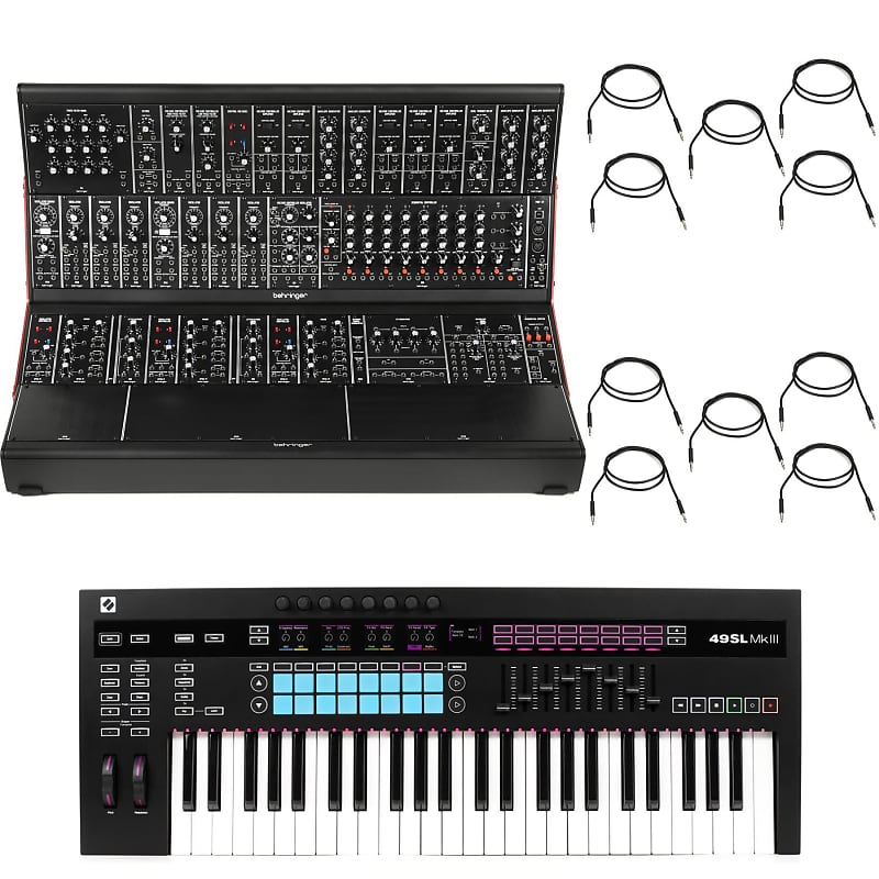 Behringer System 55 Complete Eurorack Modular Synthesizer and | Reverb