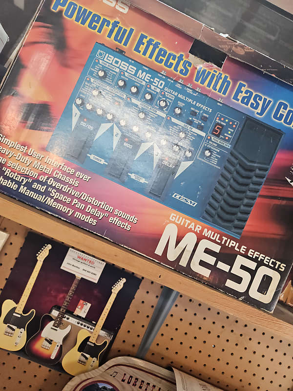 Boss me 50 fx pedal Multi fx | Reverb