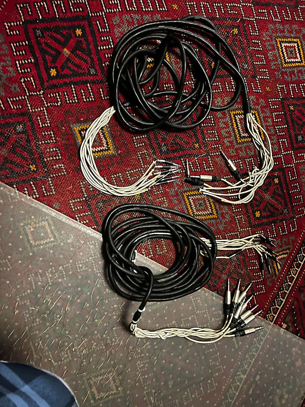 mogami 20' Mogami 8 channel snakes snakes. TT to TRS. | Reverb