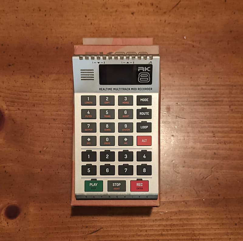 Retrokits RK-008 Multi-track MIDI Recorder | Reverb