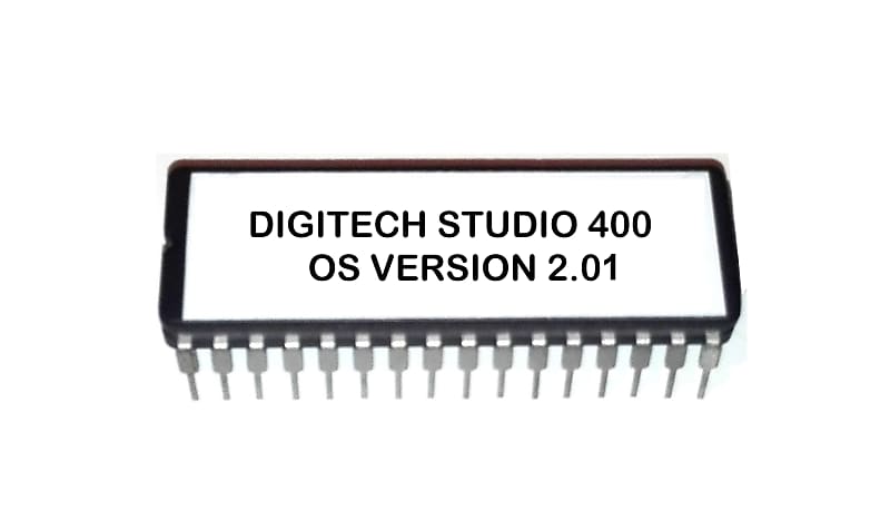 Digitech Studio-400 V. 2.01 Firmware Upgrade Update Eprom | Reverb