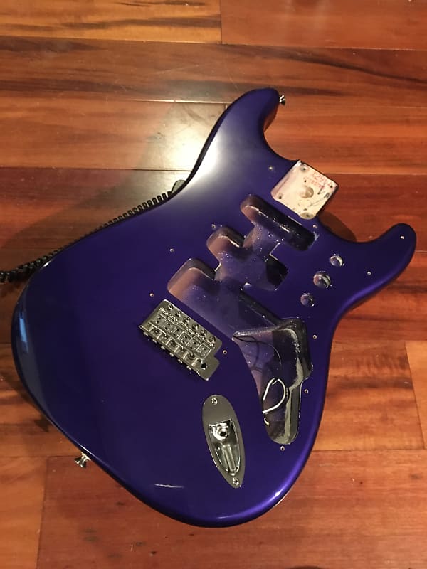 Fender Midnight Blue Purple Standard Strat Stratocaster Alder | Reverb