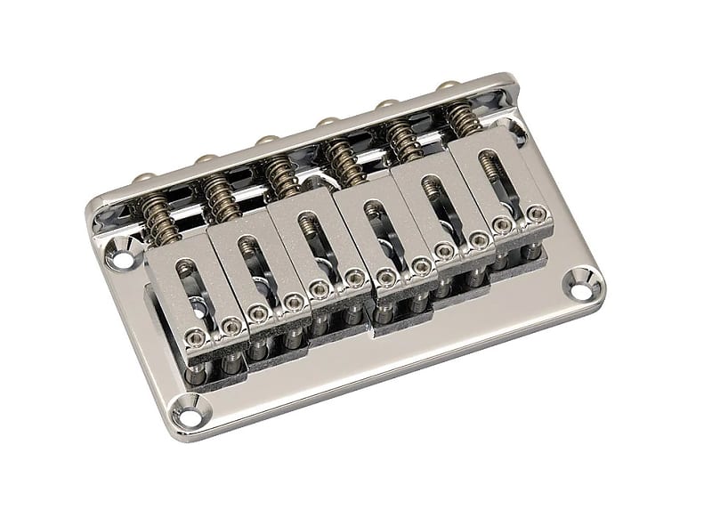 Gotoh Hardtail Non-Tremolo Bridge for Strat/Tele - Nickel - | Reverb