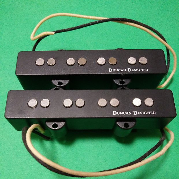 Duncan Designed passive jazz bass pickups | Reverb