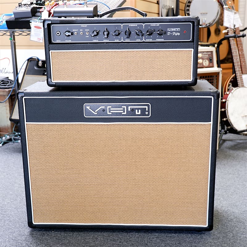 VHT D-50 D-Style Tube Head and 2x12 Speaker Cab | Reverb