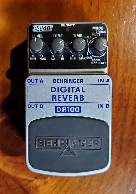 Behringer DR100 Digital Reverb (Boss RV5 Clone) Pedal | Reverb