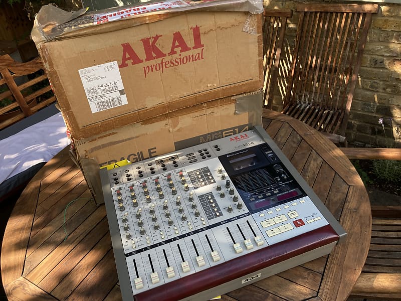 Akai MG 614 4 tracks K7 recorder serviced 09/2022 with | Reverb