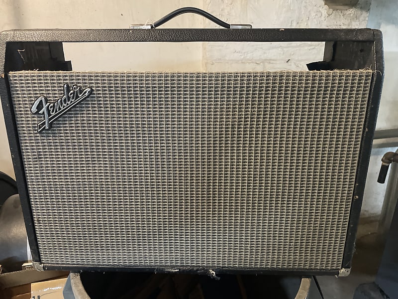 Fender Pro Reverb 212 combo amp cabinet 1968 - Black | Reverb