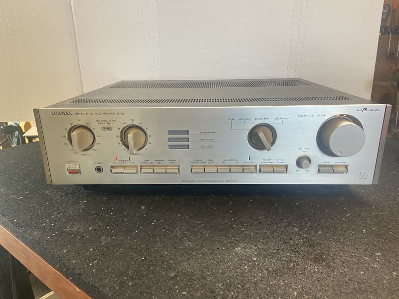 Luxman L-430 integrated amplifier 105 watts restored | Reverb