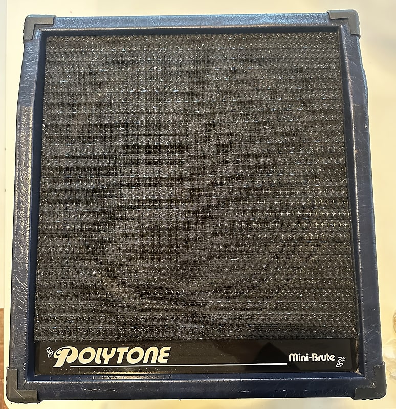 Polytone Mini Brute II Blue Tolex | Reverb