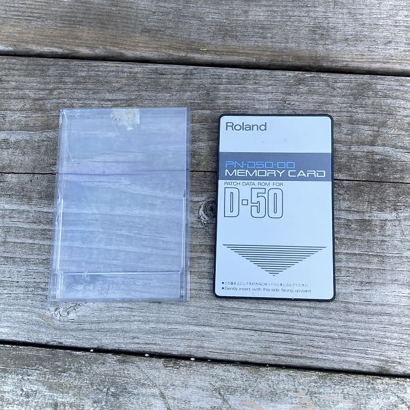 Roland - PN-D50-00 - Patch Data ROM Card for the D-50 - | Reverb