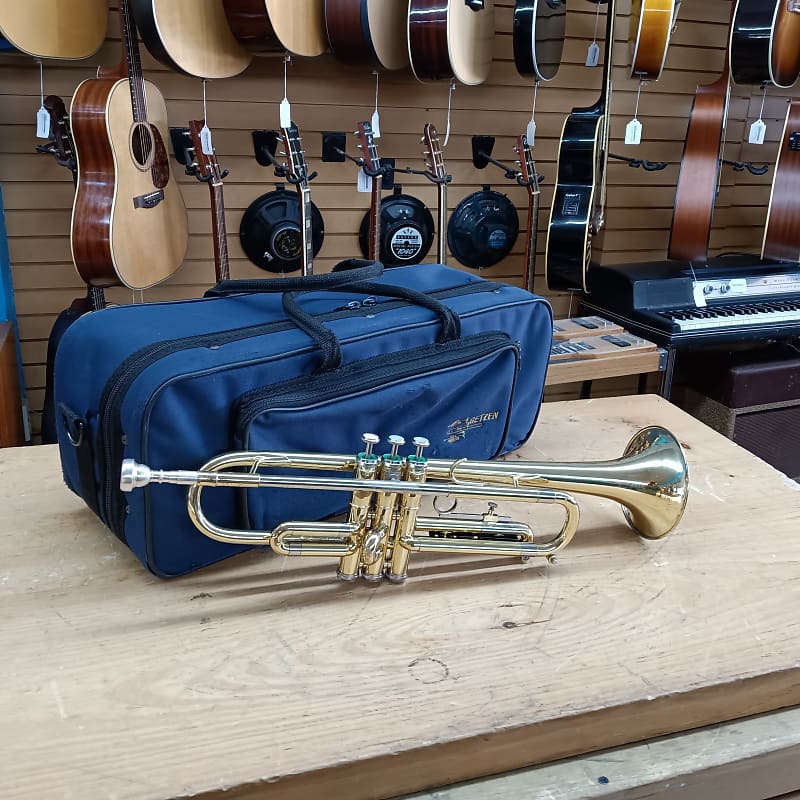 Getzen 300 Series Early-90s Two-Tone Brass Bb Trumpet - Made | Reverb