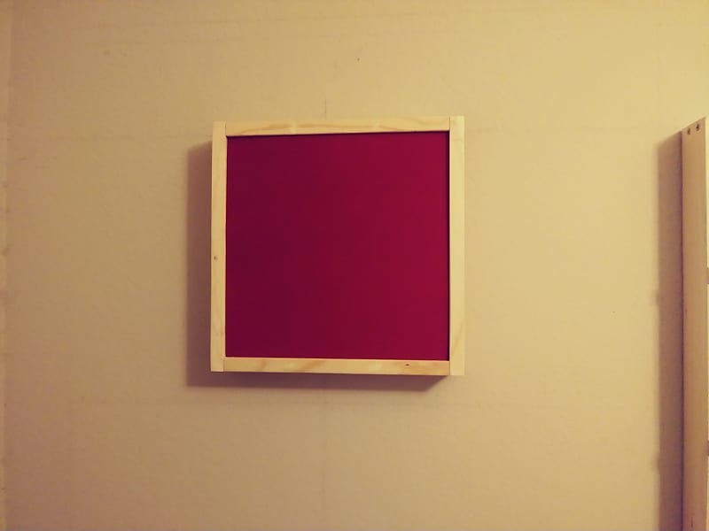 Studio Sound Panel 12" × 12" Red | Reverb