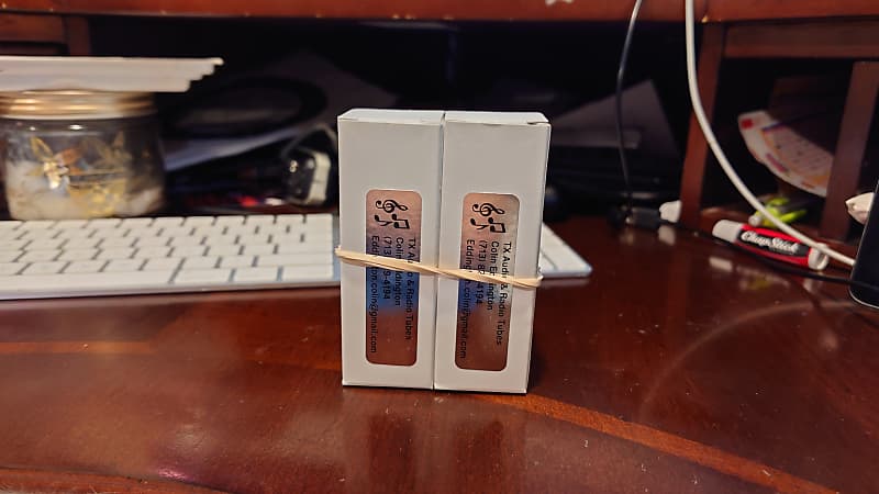 G.E. 6V6 Tubes (6V6GT) Very-well Matched Pair | Reverb