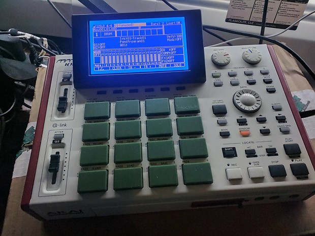 Akai MPC 1000 - upgraded pads, memory and screen w/ JJOS | Reverb