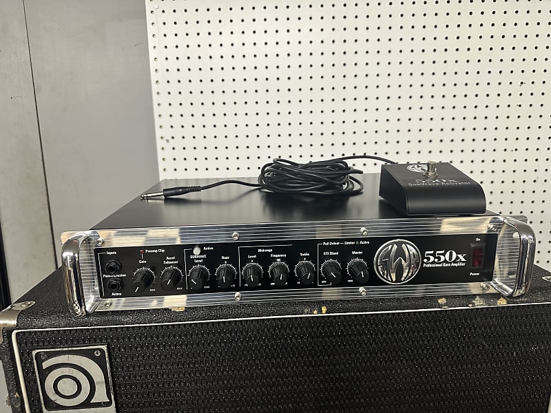 SWR 550X Bass Amp Head | Reverb