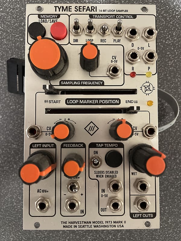 The Harvestman Tyme Sefari MK II - 16 Bit Loop Sampler | Reverb