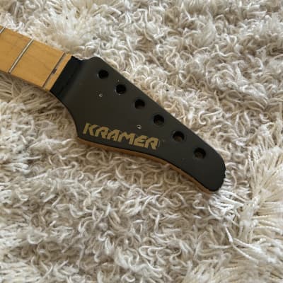 1980s Kramer 22-Fret Beak Neck 3-D Logo 16” Radius | Reverb