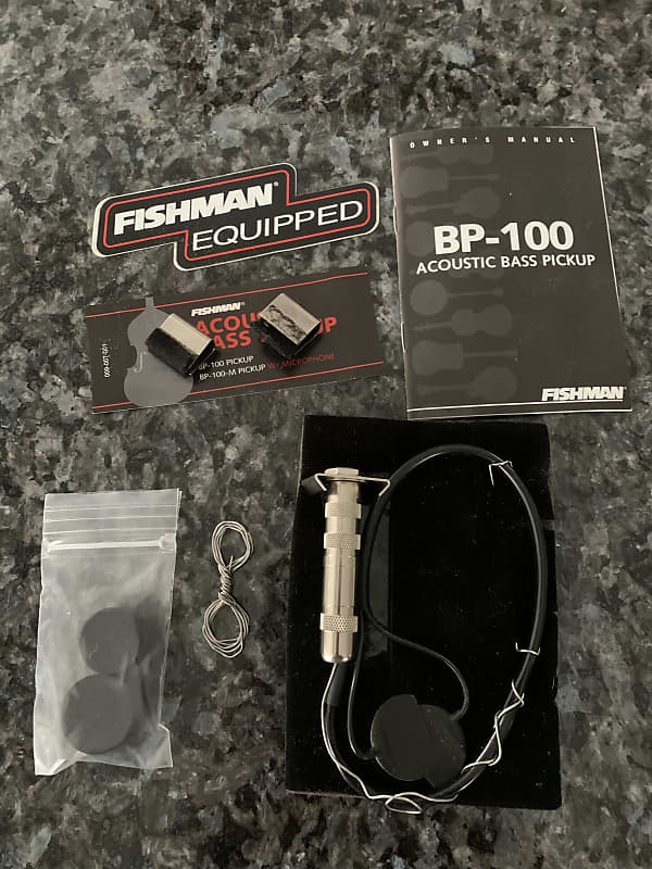 Fishman BP-100 Acoustic Bass Transducer Pickup | Reverb