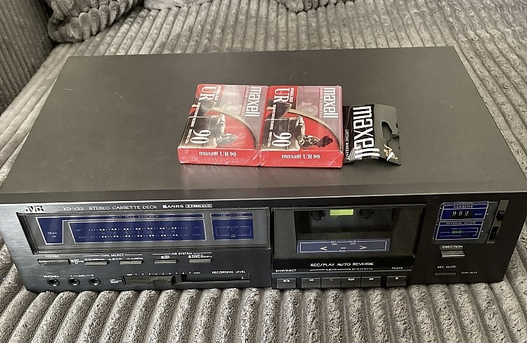 Vintage JVC KD-V33 Stereo Cassette Deck ANRS Dolby KD V33NJ | Reverb