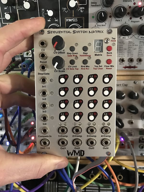 WMD SSM Sequential Switch Matrix Silver | Reverb