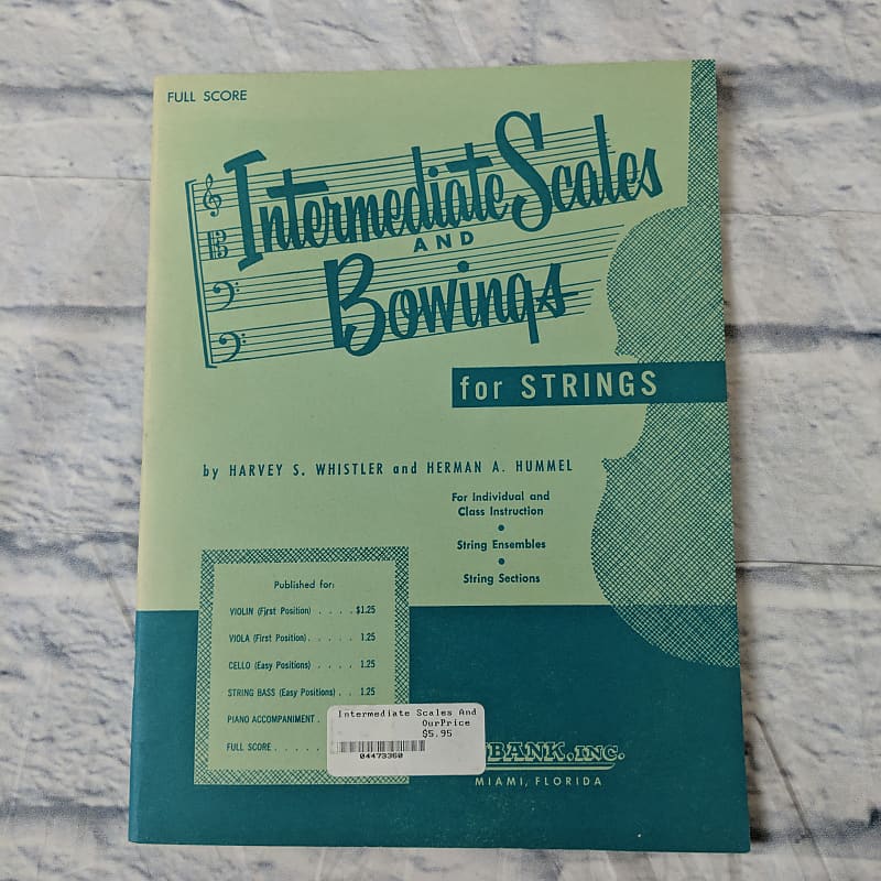 Intermediate Scales and Bowings - Full Score | Reverb