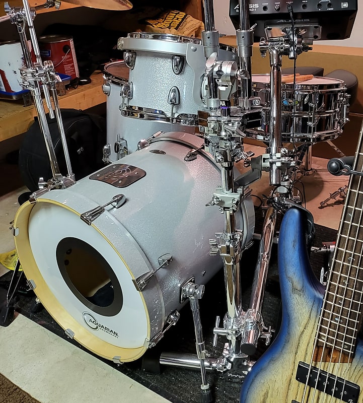 Sound Percussion Labs SPL Bop White Sparkle Shell Pack 3 | Reverb